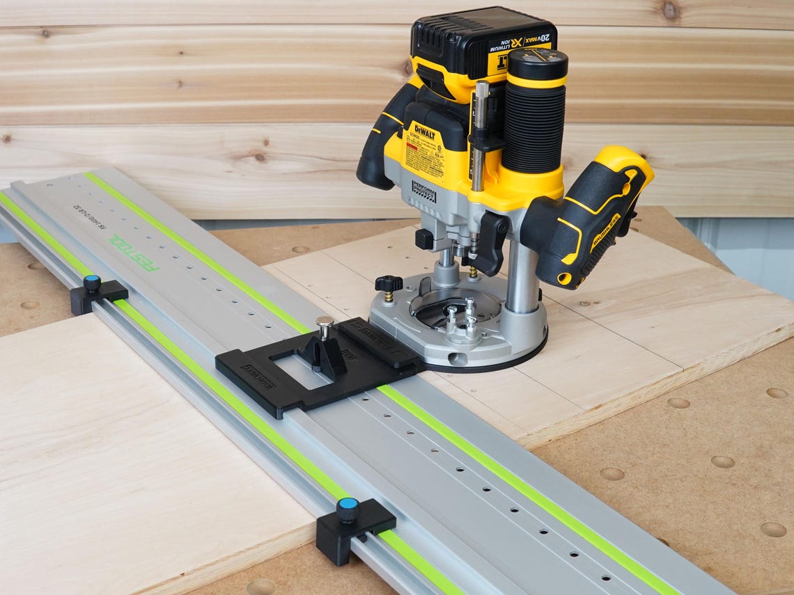 LR 32 Hole Drilling System for Dewalt 20V 2 1/4" HP Base Router ...
