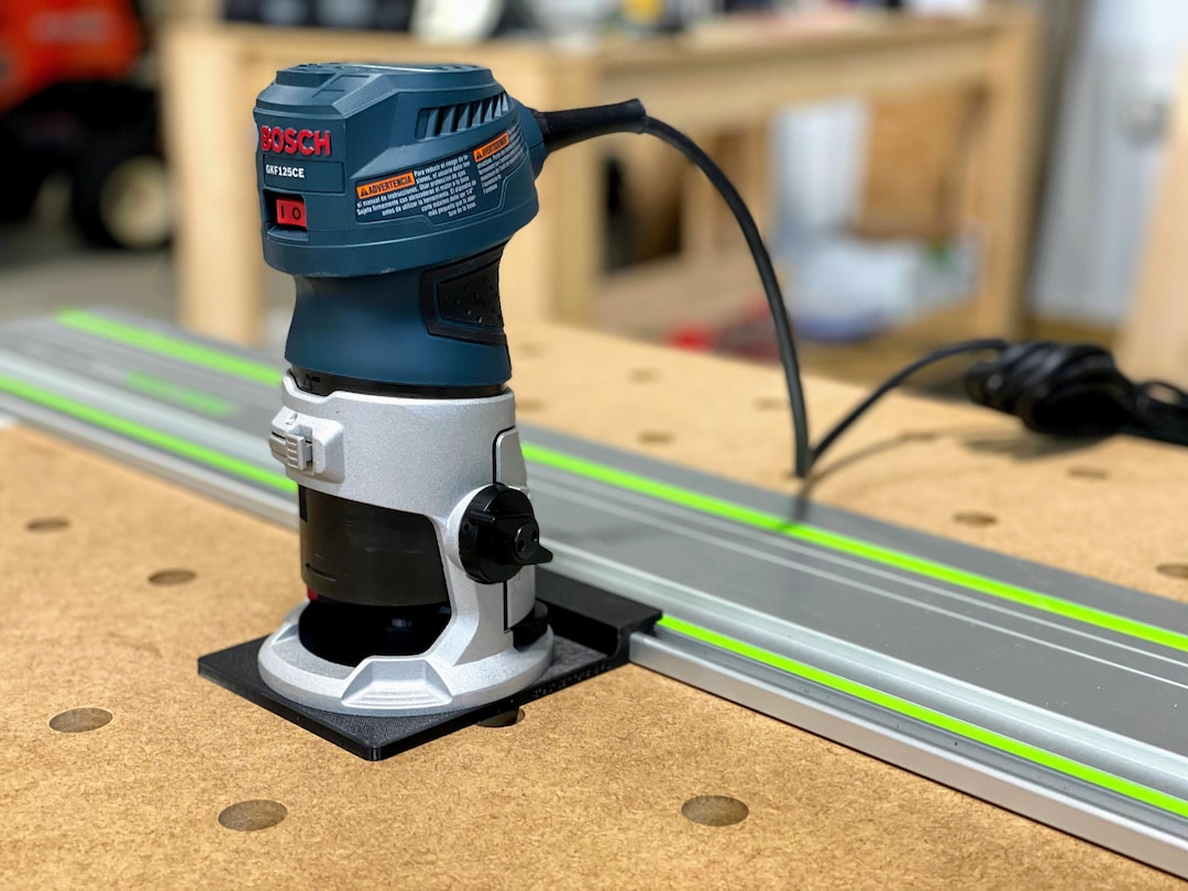 Bosch Router Adapter for Festool Track Saw Guide Rails - Colt 1.25HP ...