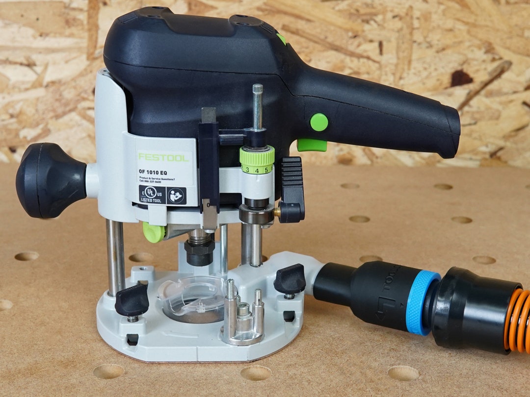 1 1/4" Shop Vac Hose Adapter Compatible With Festool OF 1010 Router ...