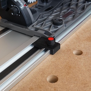 Milwaukee Guide Rail Limit Stops - Pair of 2 for Milwaukee Track Saw ...