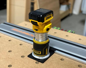 Dewalt Router Adapter for Powertec Track Saw Guide Rails - Etsy