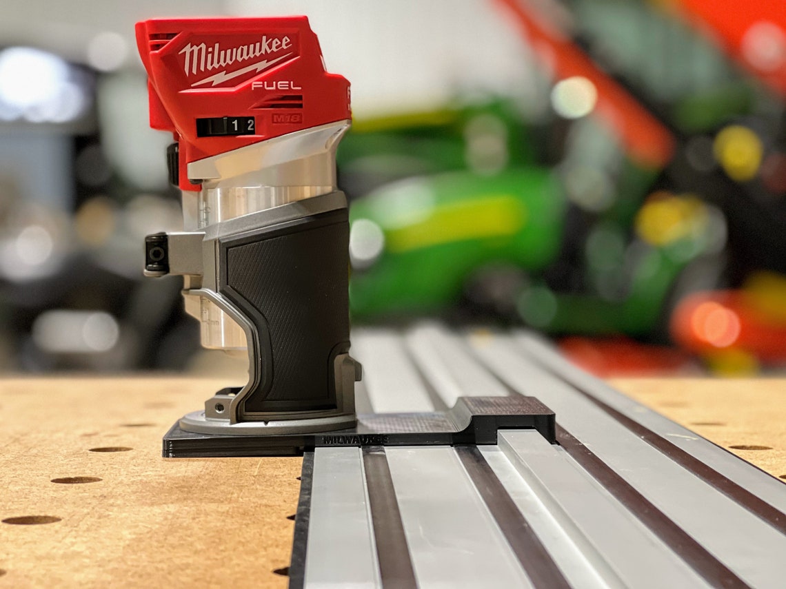 Milwaukee Router Adapter for Dewalt Track Saw Guide Rail M18 - Etsy