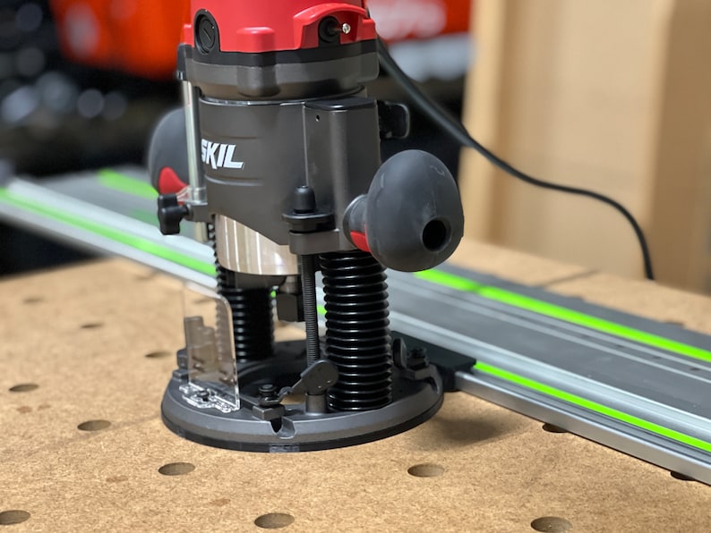 Skil Plunge Router Adapter for Makita Festool Track Saw Rails - Etsy