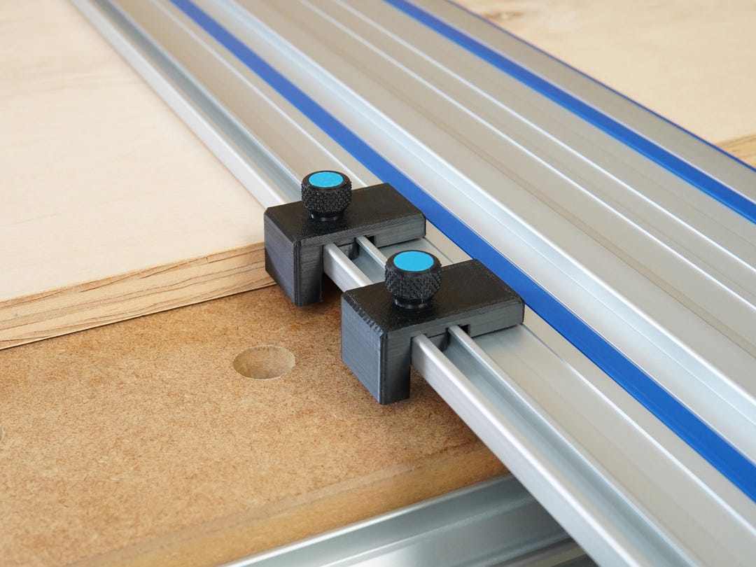 Kreg Guide Rail Drop Stops - Pair of 2 for Kreg Track Saw Guide Rails ...