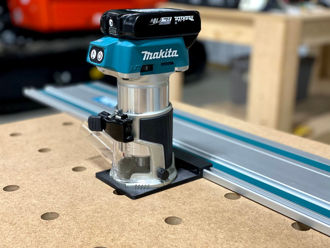 Makita Router Adapter to Makita Track Saw Guide Rail Makita XTR01Z RT0700C Etsy