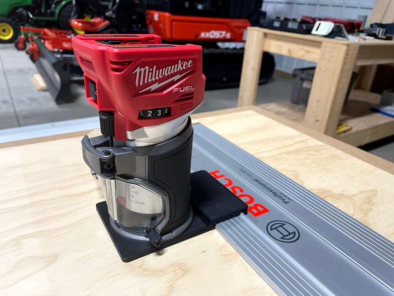 Milwaukee Router Adapter to Bosch & Mafell Track Saw Guide - Etsy