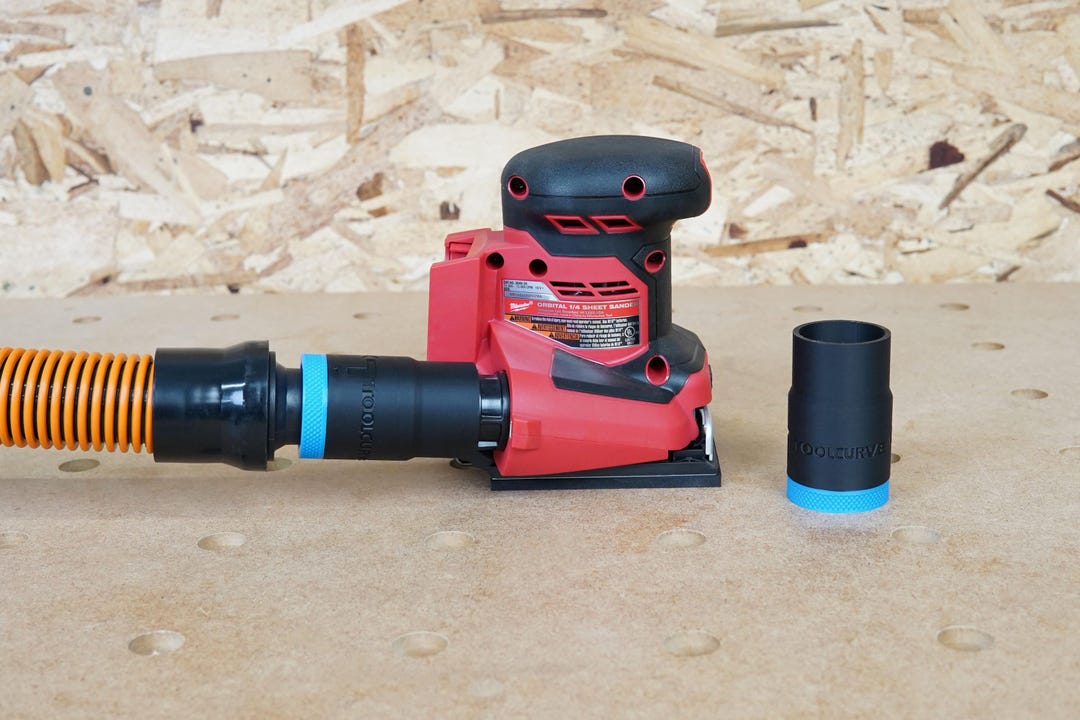 1 1/4" Shop Vac Hose Adapter for Milwaukee M18 1/4 Sheet Sander - Etsy