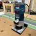 Bosch PR20EVS Router Adapter for Festool Track Saw Guide Rails - Colt 1 ...