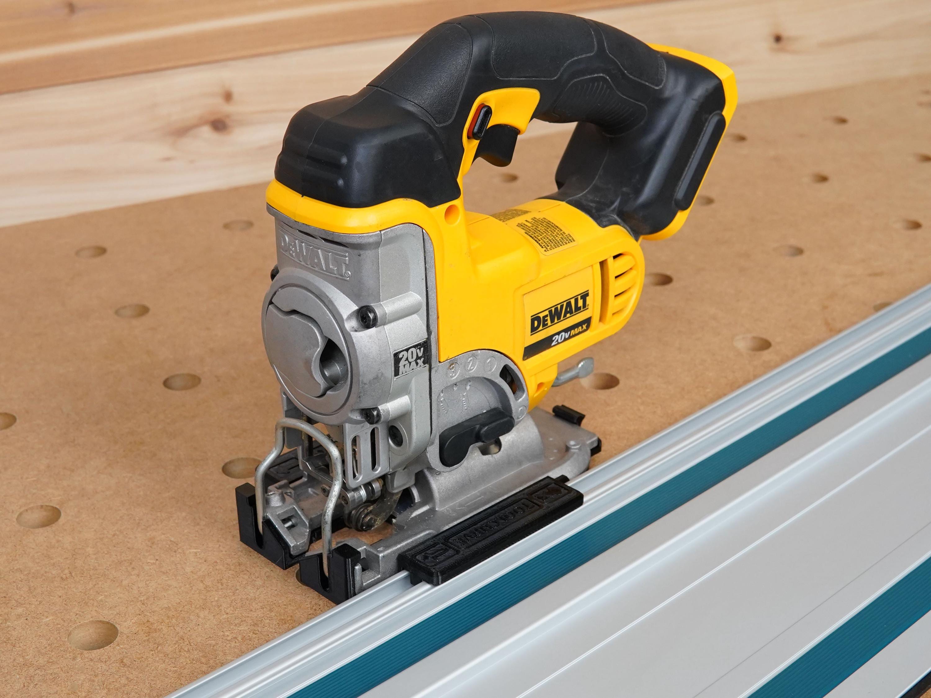 Dewalt Jig Saw Adapter for Track Saw Guide Rails 20v - Etsy