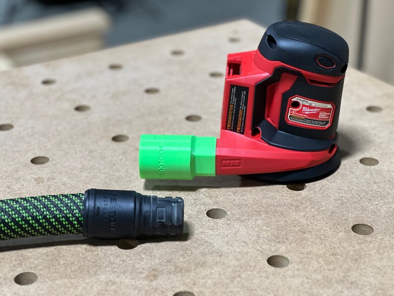 Festool 27mm Locking Dust Adapter for Milwaukee M18 Sander - Etsy