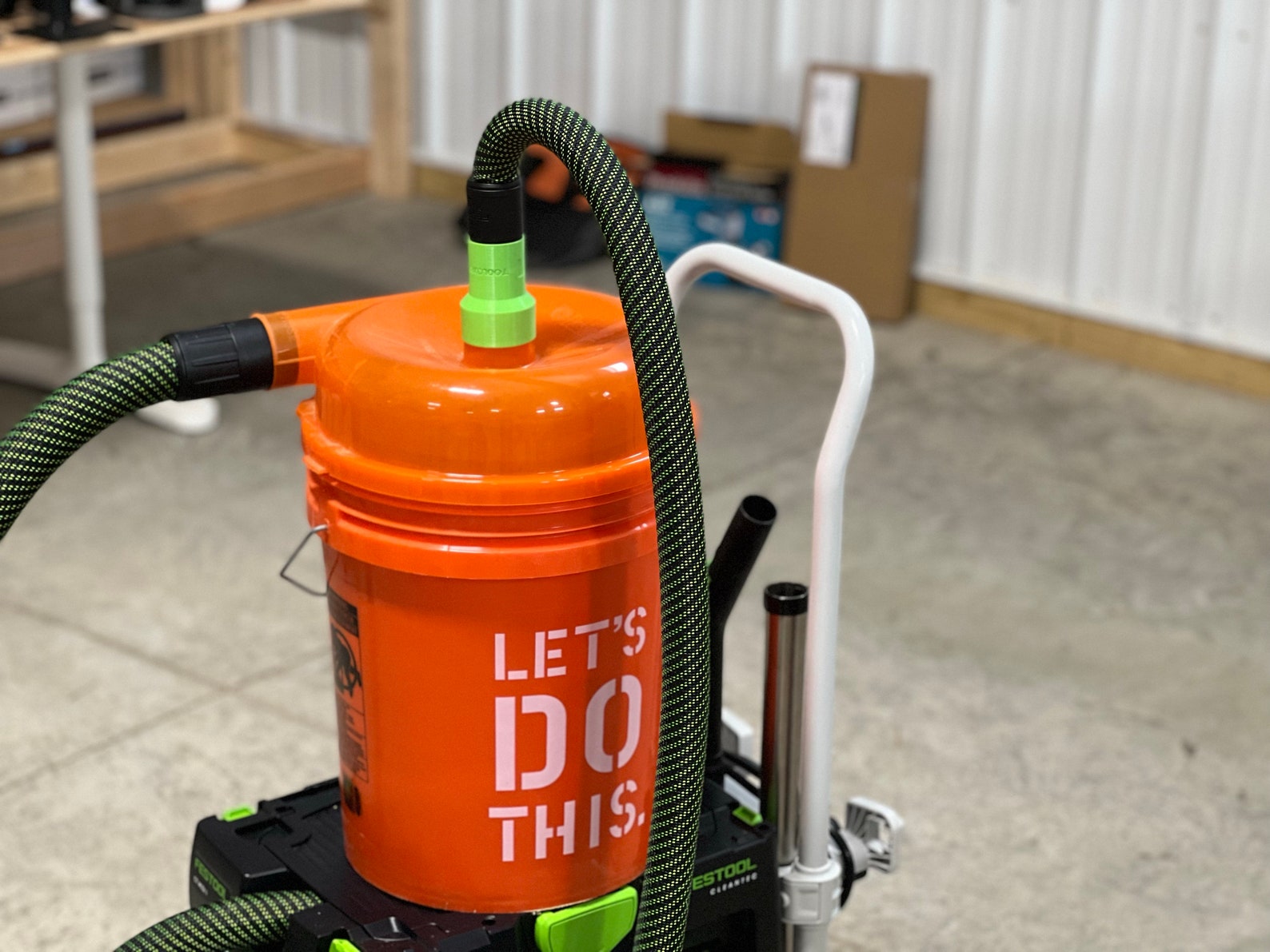 Festool 27mm Locking Dust Adapter for Dustopper Cyclone Dust Separator ...