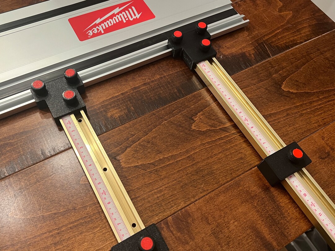 Parallel Guides for Milwaukee Guide Rails and Track Saws by Toolcurve ...