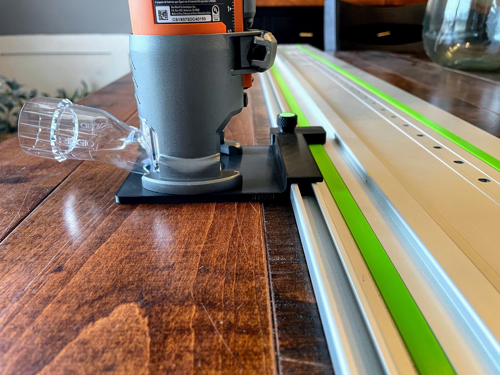 Ridgid Router Adapter for Festool Track Saw Guide Rail | Etsy