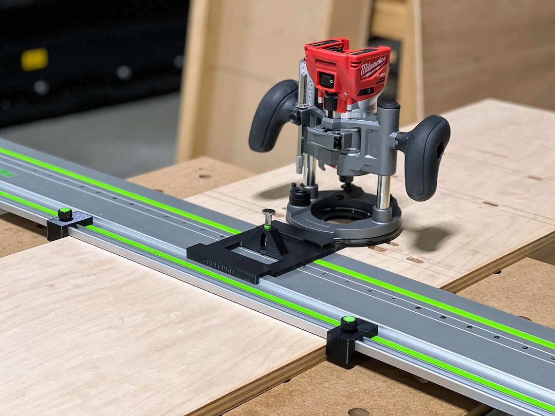 LR 32 Hole Drilling System for Milwaukee Plunge Base Router, Compatible ...