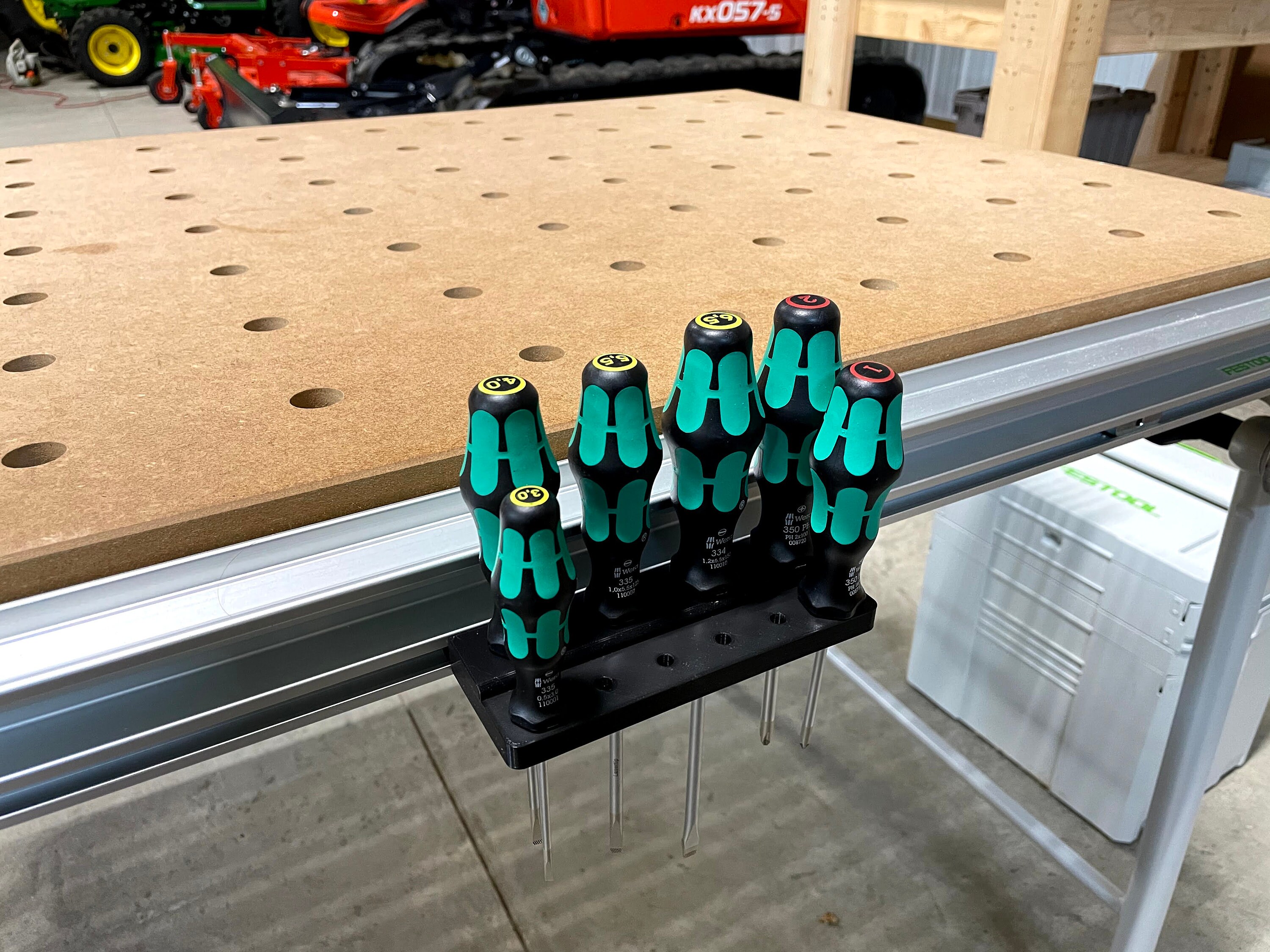 Screwdriver Storage Holder for Festool MFT/3 Table - Etsy