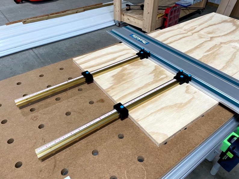 Parallel Guides for Makita Guide Rails and Track Saws by Toolcurve - Etsy