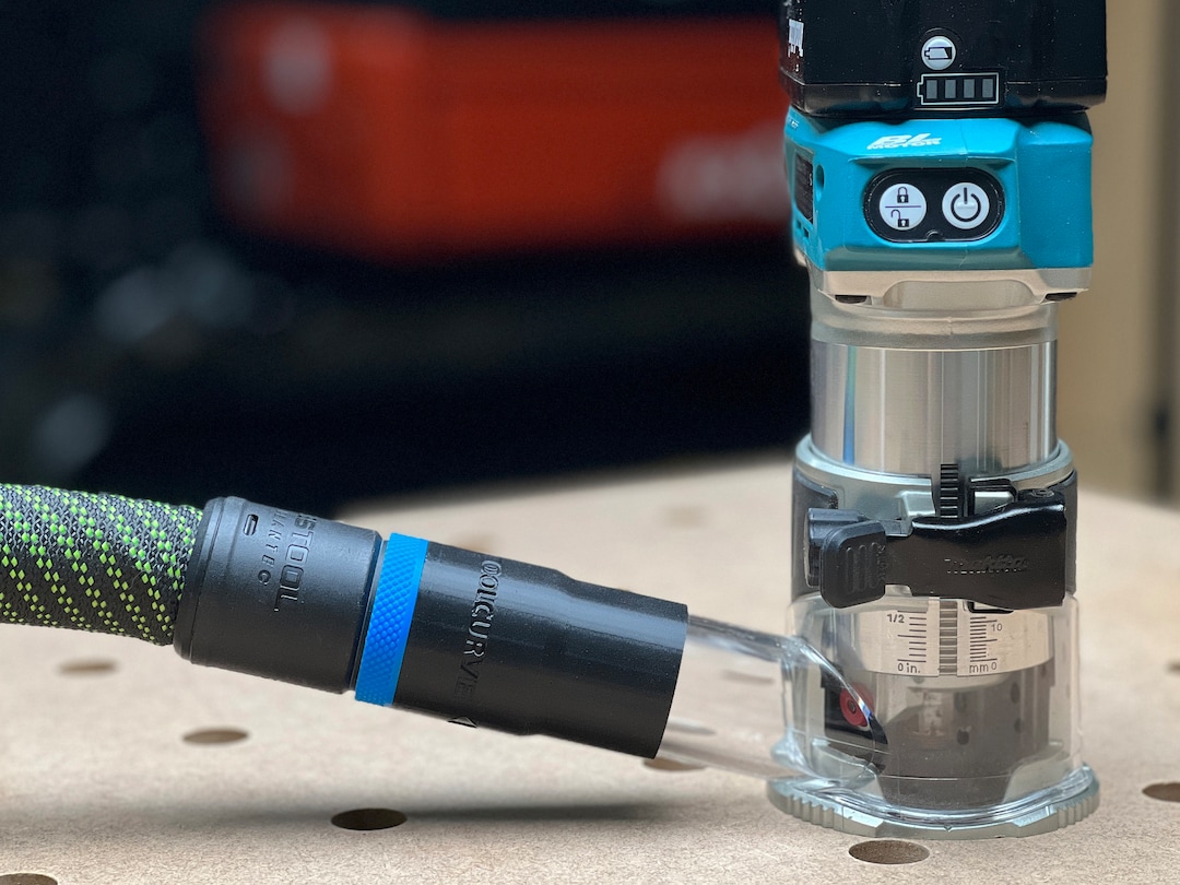 27mm Hose Adapter for Makita Router, Compatible With Festool 27mm Hose ...