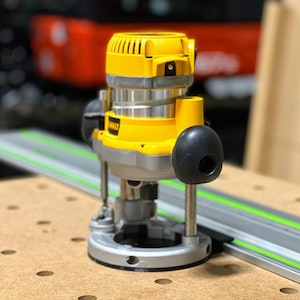 Dewalt Plunge Router DW618 Adapter for Festool Track Saw Guide Rails 2 ...
