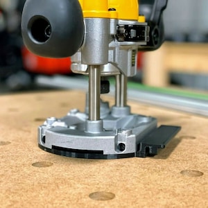 Dewalt Plunge Router Adapter for Dewalt Track Saw Guide Rails - DCW600B ...
