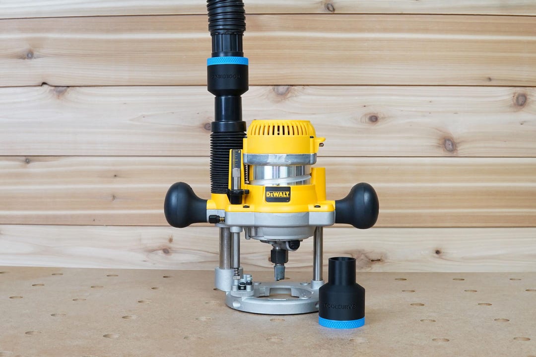 1 7/8" Shop Vac Hose Adapter for Dewalt 618 Plunge Router DW616 - Etsy