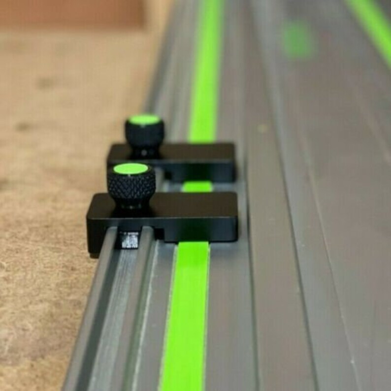 Anodized Aluminum Festool Guide Rail Limit Stops Pair of 2 - Etsy