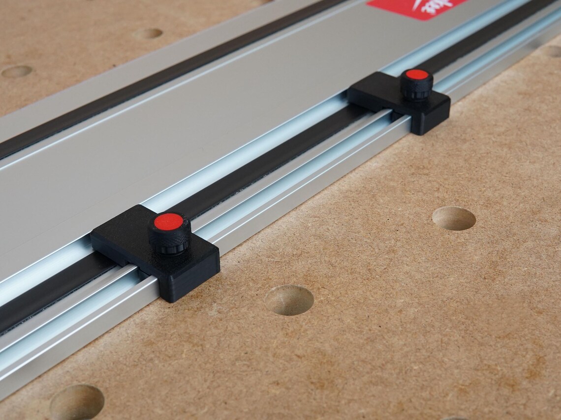 Milwaukee Guide Rail Limit Stops - Pair of 2 for Milwaukee Track Saw ...