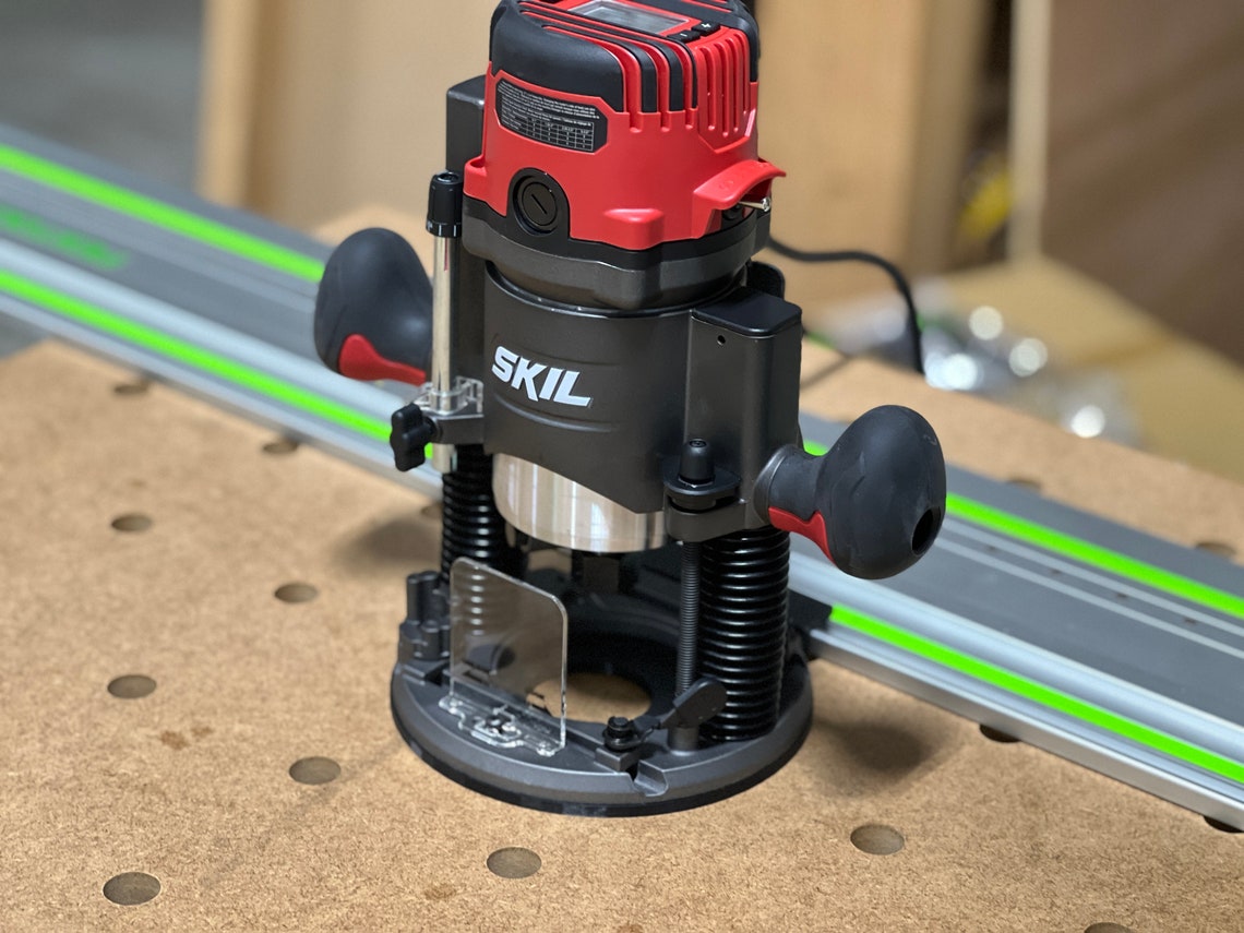 Skil Plunge Router Adapter for Makita Festool Track Saw Rails RT1322-00 ...