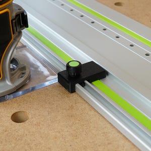 Festool Guide Rail Limit Stops - Pair of 2 for Festool Track Saw Guide ...
