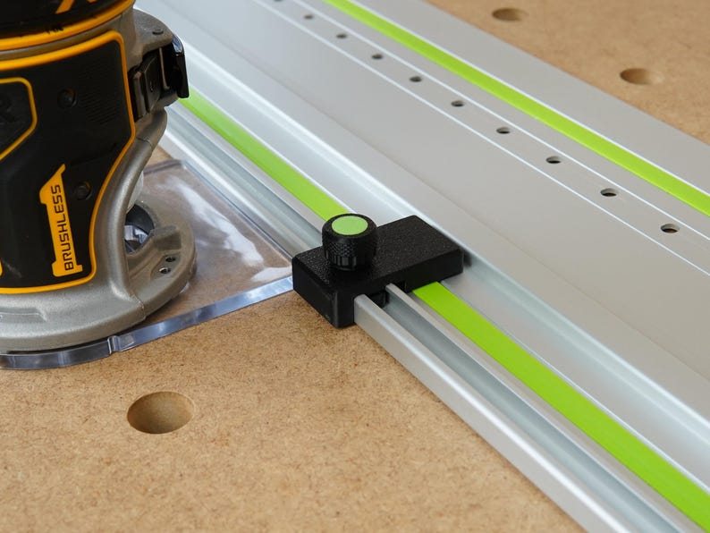 Festool Guide Rail Limit Stops - Pair of 2 for Festool Track Saw Guide ...