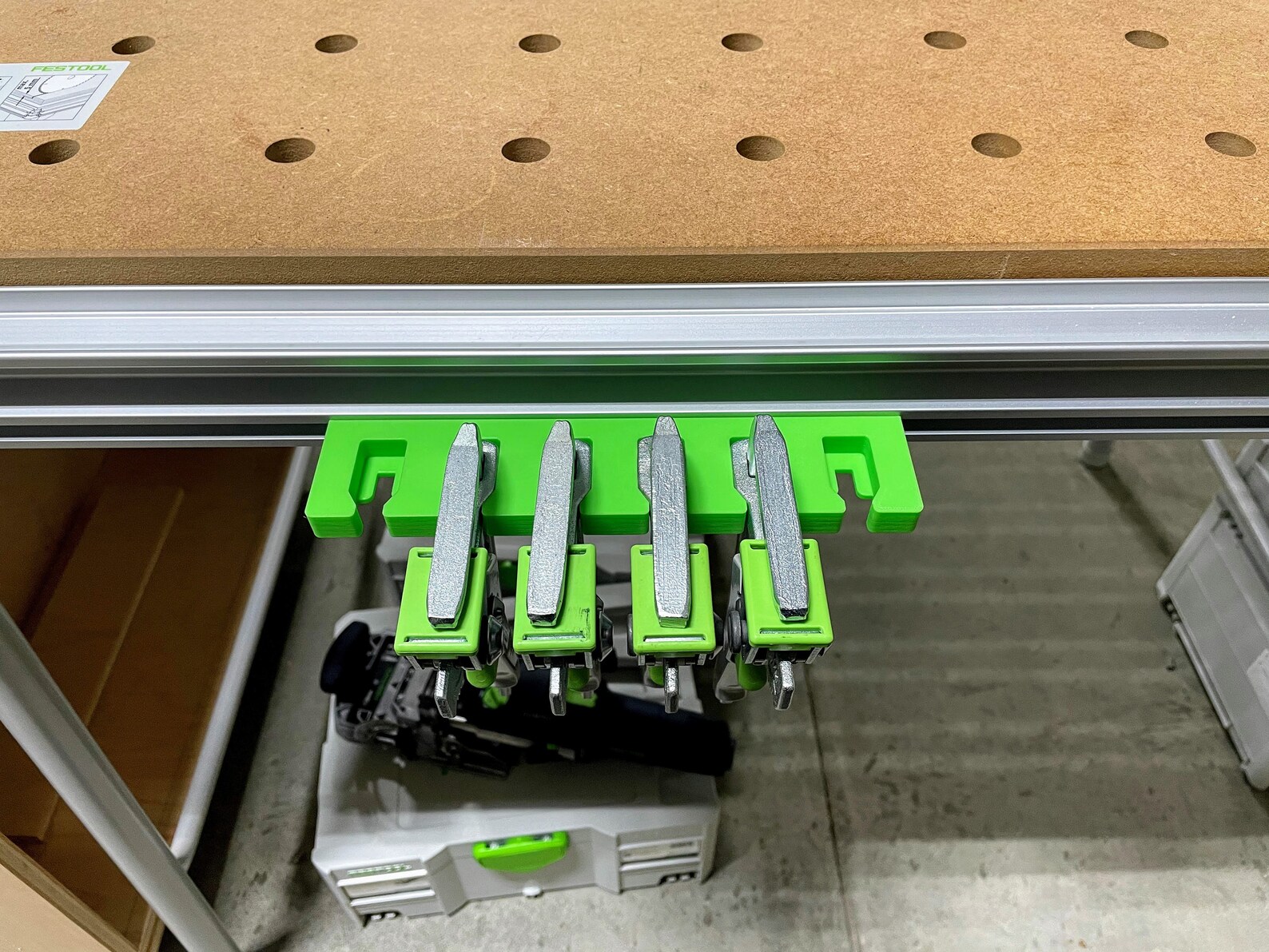 Quick Clamp Rack X6 for Festool MFT Workbench Table - Etsy