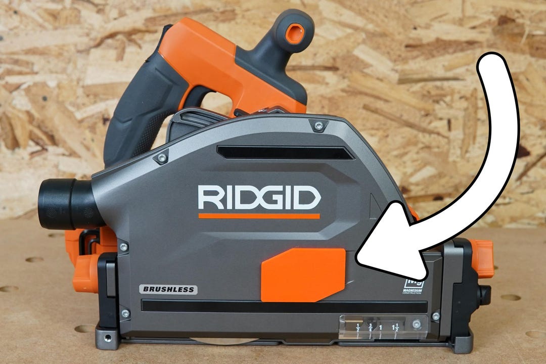 Track Saw Arbor Cover Compatible With Ridgid Track Saw Improved Dust ...
