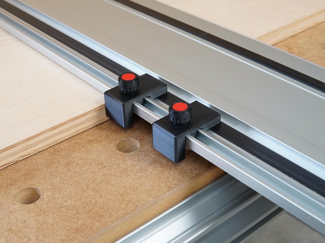 Milwaukee Guide Rail Drop Stops - Pair of 2 for Milwaukee Track Saw ...