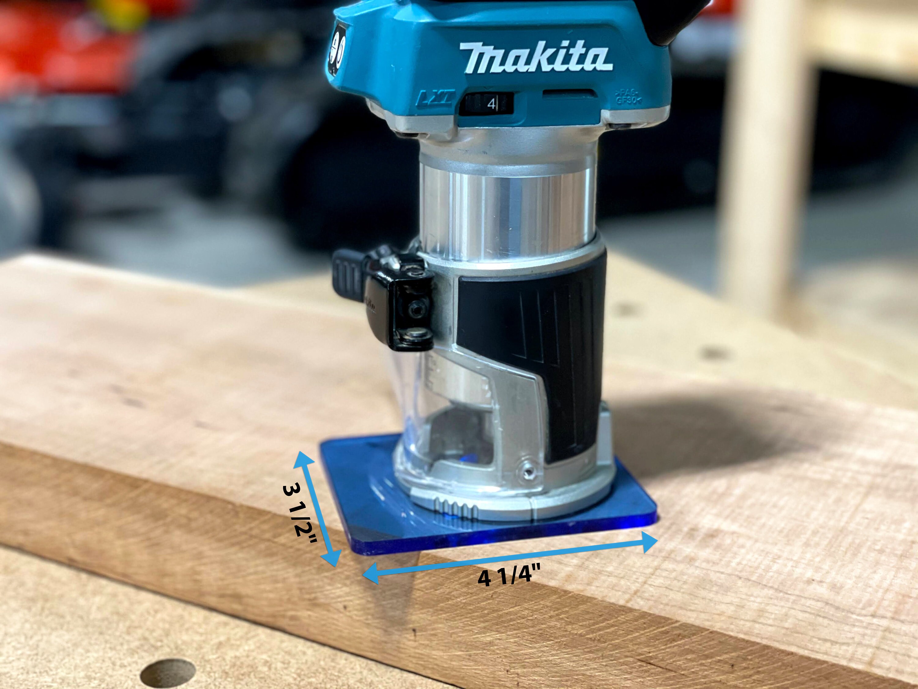 Makita Router Basis AcrylPlatte für Makita XTR01Z & RT0700C | Etsy