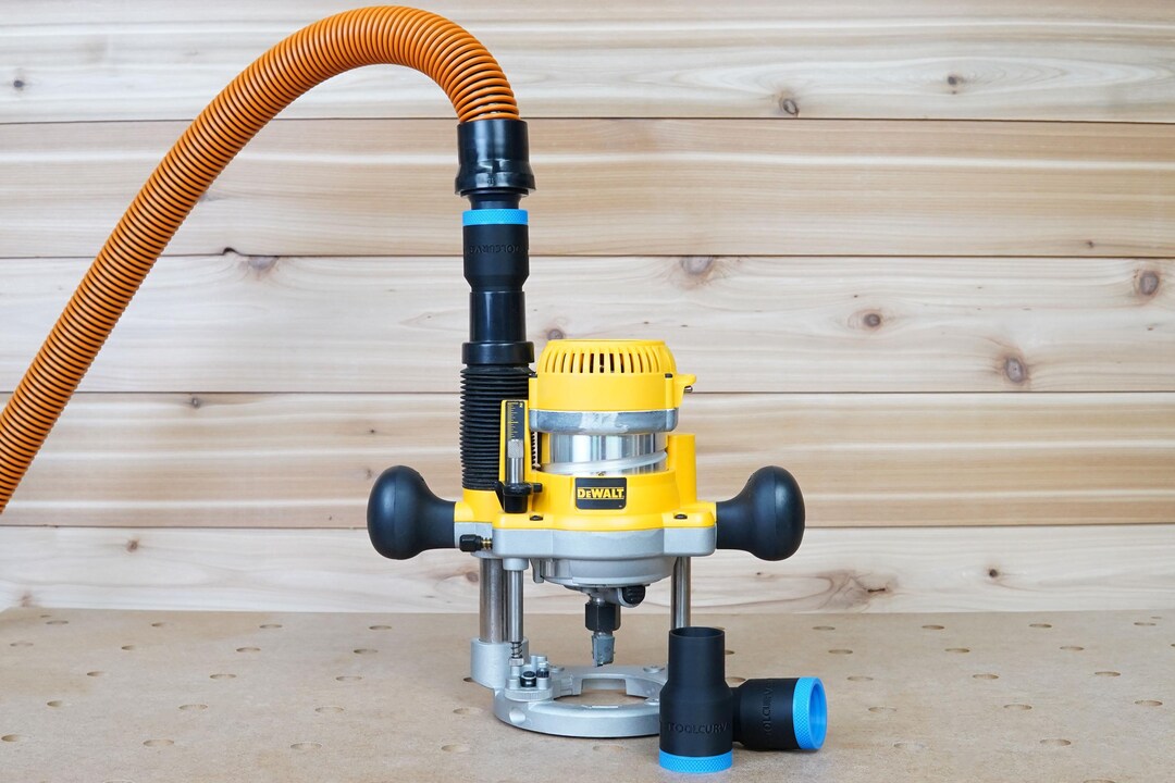 1 1/4" Shop Vac Hose Adapter for Dewalt 618 Plunge Router DW616 - Etsy