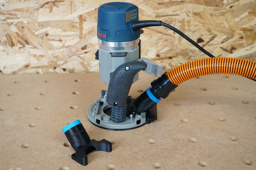 1 1/4" Shop Vac Hose Adapter for Bosch 1617 EVS Plunge Base Router - Etsy