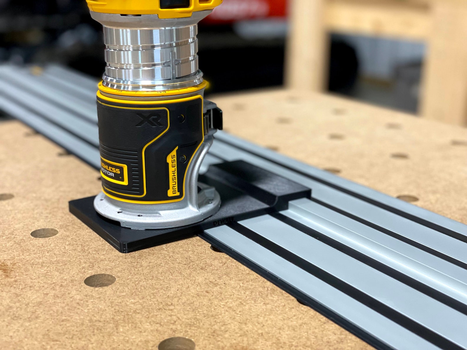 Dewalt Router Adapter for Dewalt Track Saw Guide Rails - Etsy