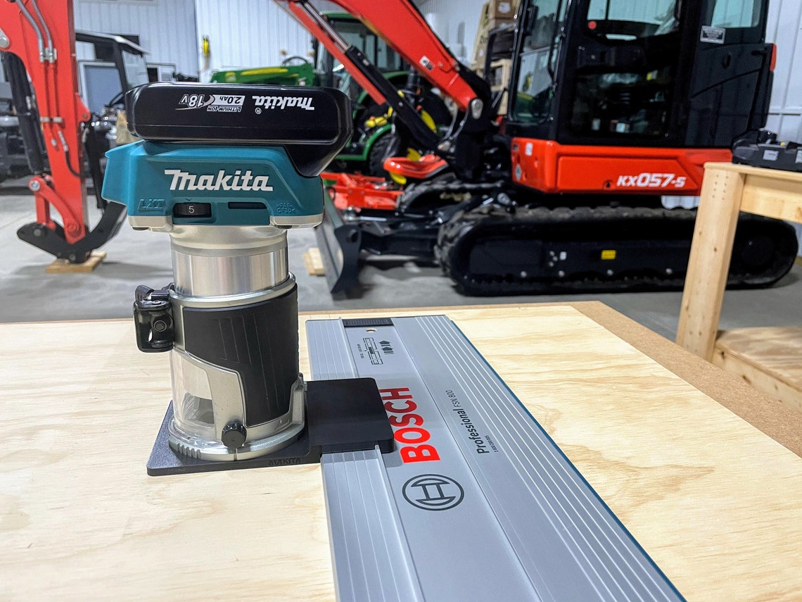Makita Router Adapter for Bosch and Mafell Track Saw Guide - Etsy UK