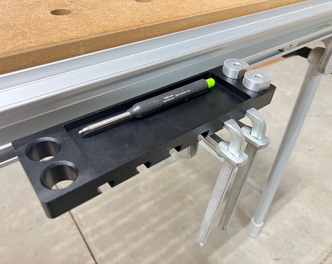 Aluminum Utility Rack for Festool MFT/3 Table Store Quick Clamps, Bench ...