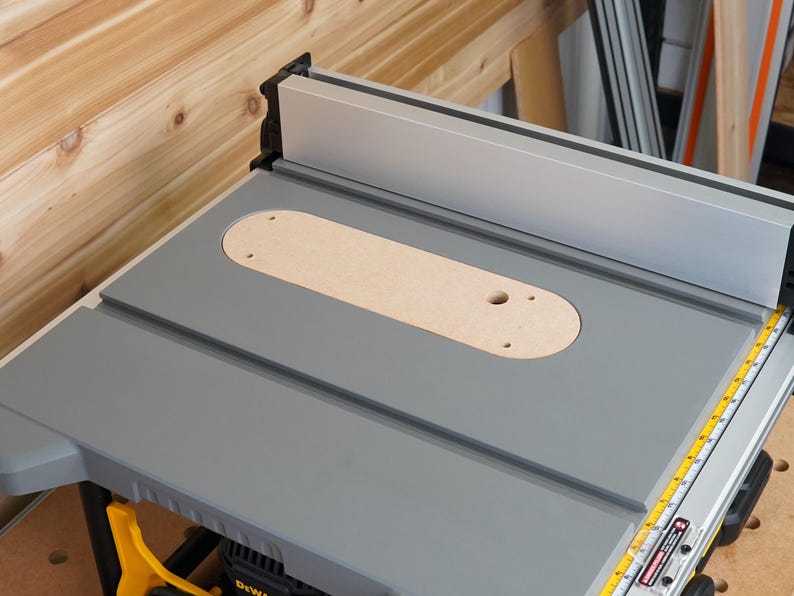 DADO Zero Clearance Insert Dewalt 8-1/4″ Table Saw - DWE7485 - Etsy