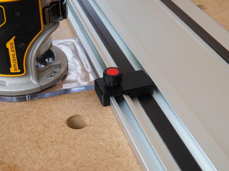 Milwaukee Guide Rail Limit Stops - Pair of 2 for Milwaukee Track Saw ...