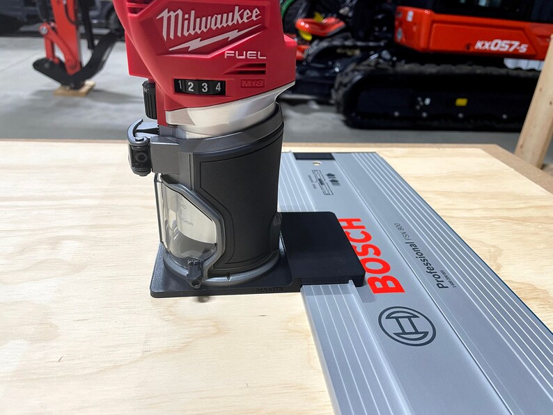 Milwaukee Router Adapter to Bosch & Mafell Track Saw Guide - Etsy