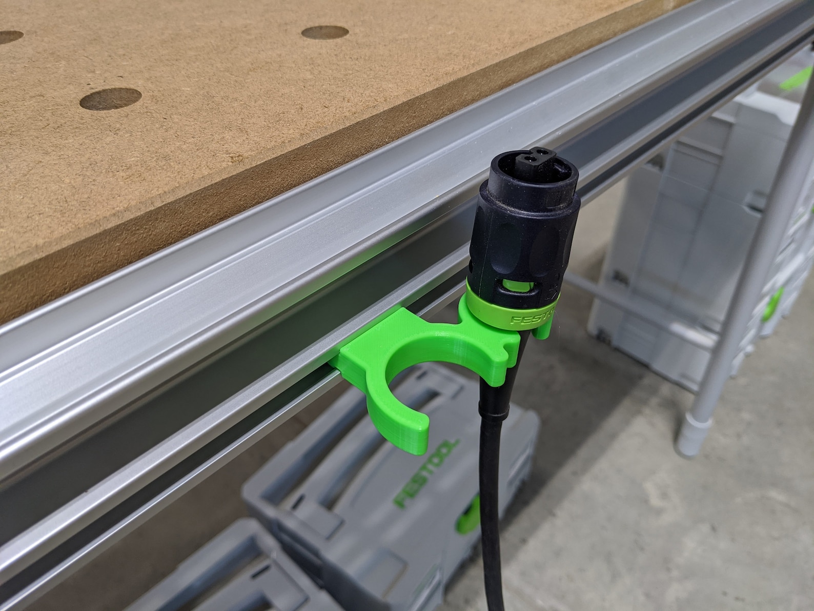 Festool Hose 27mm & Plug-it Holder for MFT/3 Table - Etsy