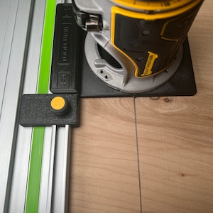 Dewalt Router Adapter for Festool Track Saw Guide Rails - DCW600B 20v ...