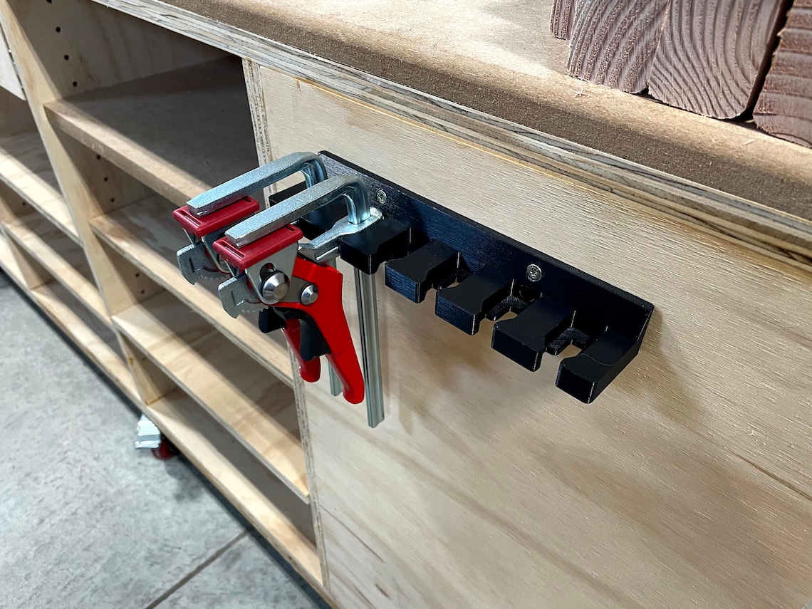 Bessey Quick Clamp Wall Mount X6 for MFT & Rail Hand Clamps - Etsy