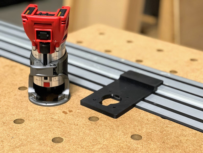 Milwaukee Router Adapter for Dewalt Track Saw Guide Rail M18 | Etsy