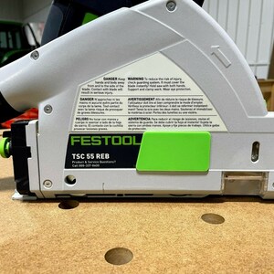 Festool TS55 & TSC55 Track Saw Arbor Dust Cover - for Improved Dust ...