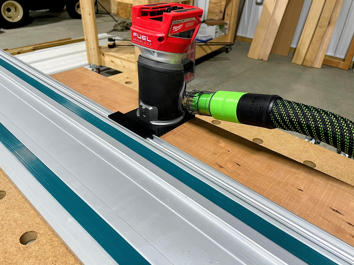 Milwaukee Router Adapter to Makita Track Saw Guide Rail M18 - Etsy