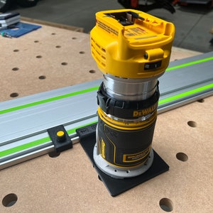 Dewalt Router Adapter for Festool Track Saw Guide Rails - DCW600B 20v ...