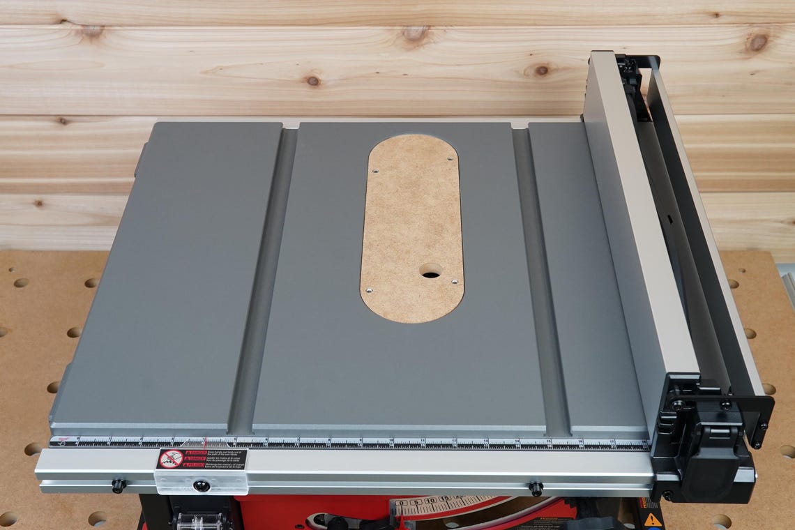 Milwaukee M18 Table Saw Dado Zero Clearance Insert - Etsy