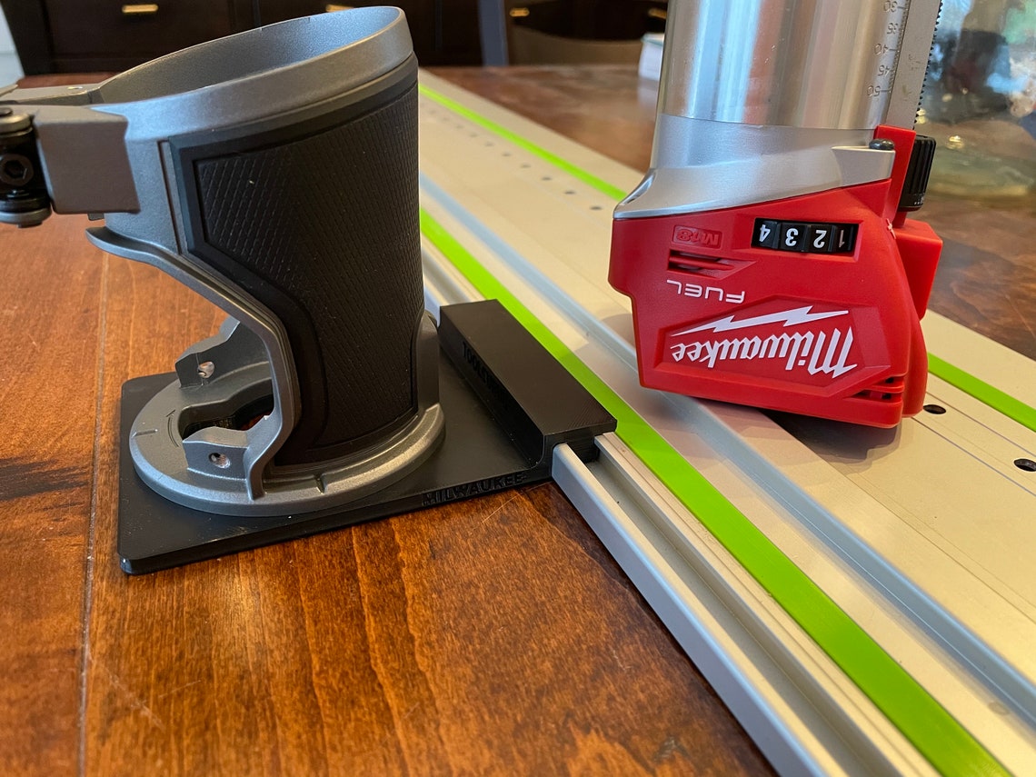 Milwaukee Router Adapter to Festool Track Saw Guide Rail M18 - Etsy